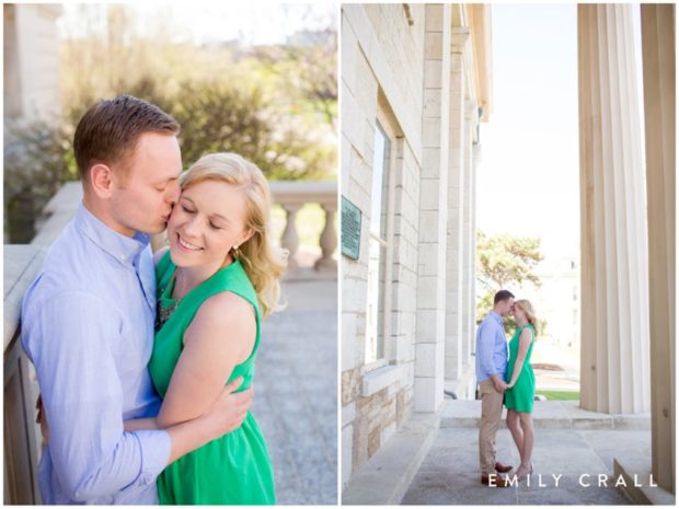 Iowa Old Capitol Engagement : Stephanie & Kurt