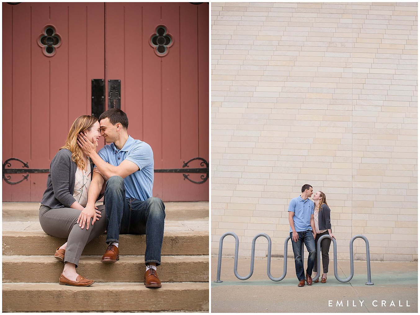 Old Capitol Iowa City Engagement : Emily & Mitchell