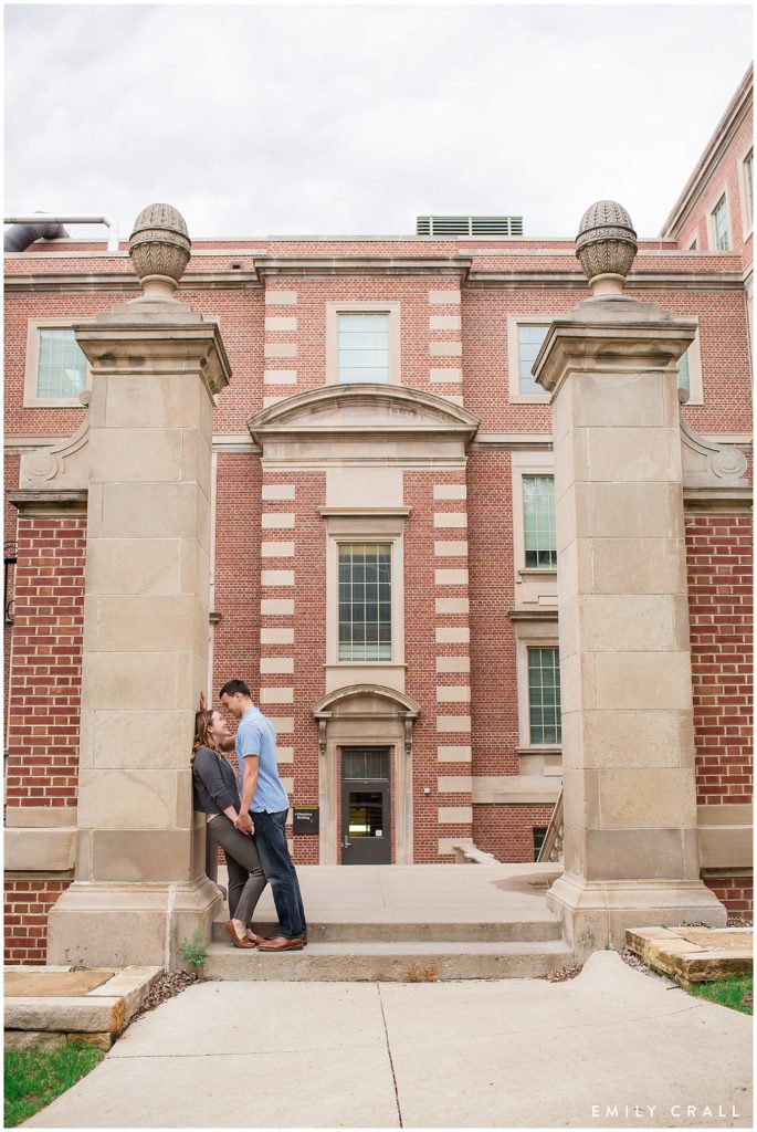 Old Capitol Iowa City Engagement : Emily & Mitchell