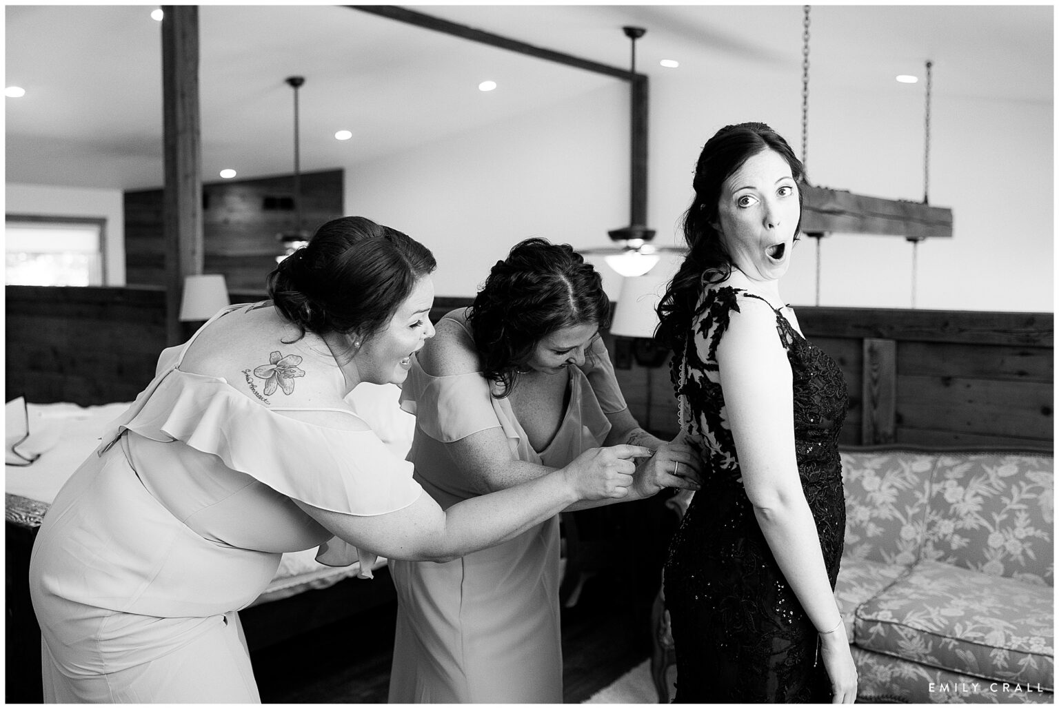 A Red Barn at Pine Creek Ranch Fall Wedding