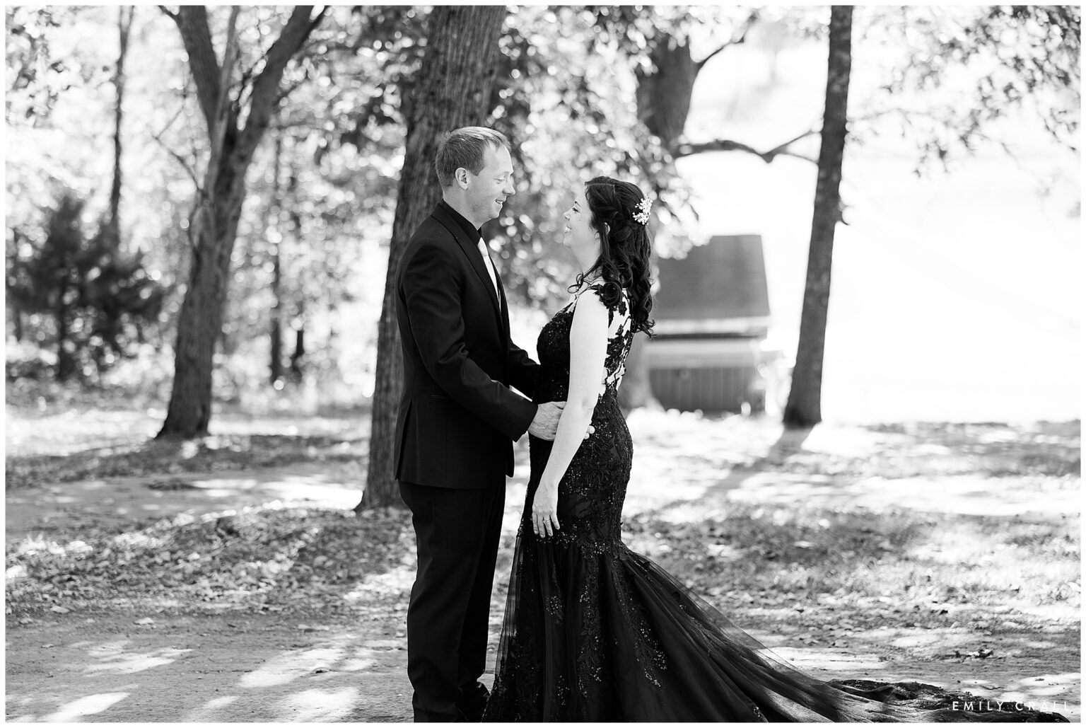 A Red Barn at Pine Creek Ranch Fall Wedding