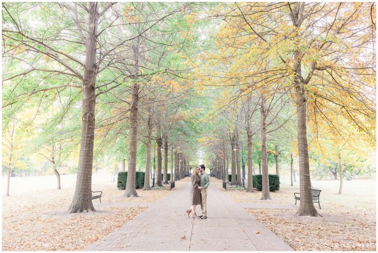 A Vander Veer Botanical Park Fall Engagement Shoot - Maggie & Jordan