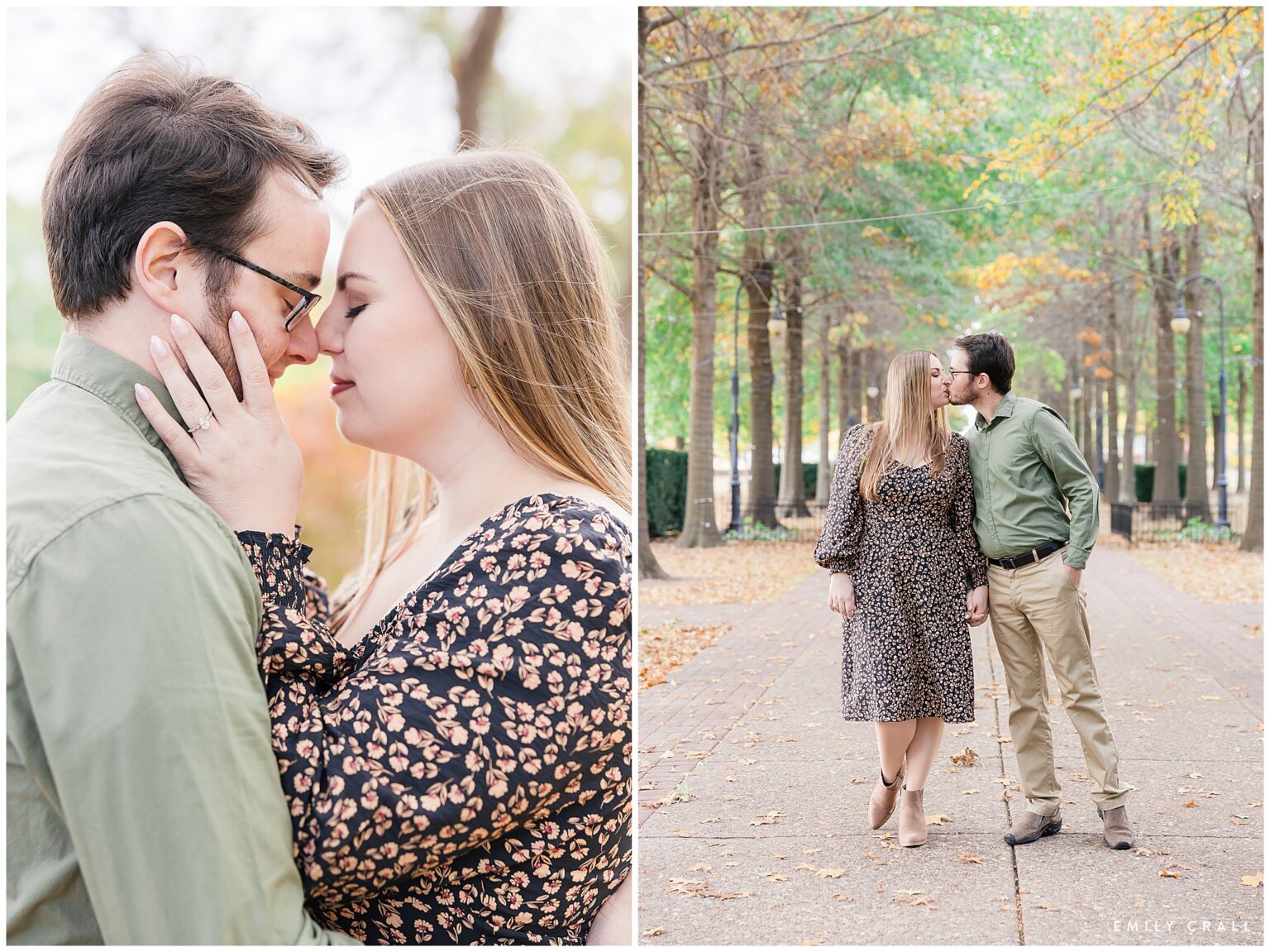 A Vander Veer Botanical Park Fall Engagement Shoot - Maggie & Jordan
