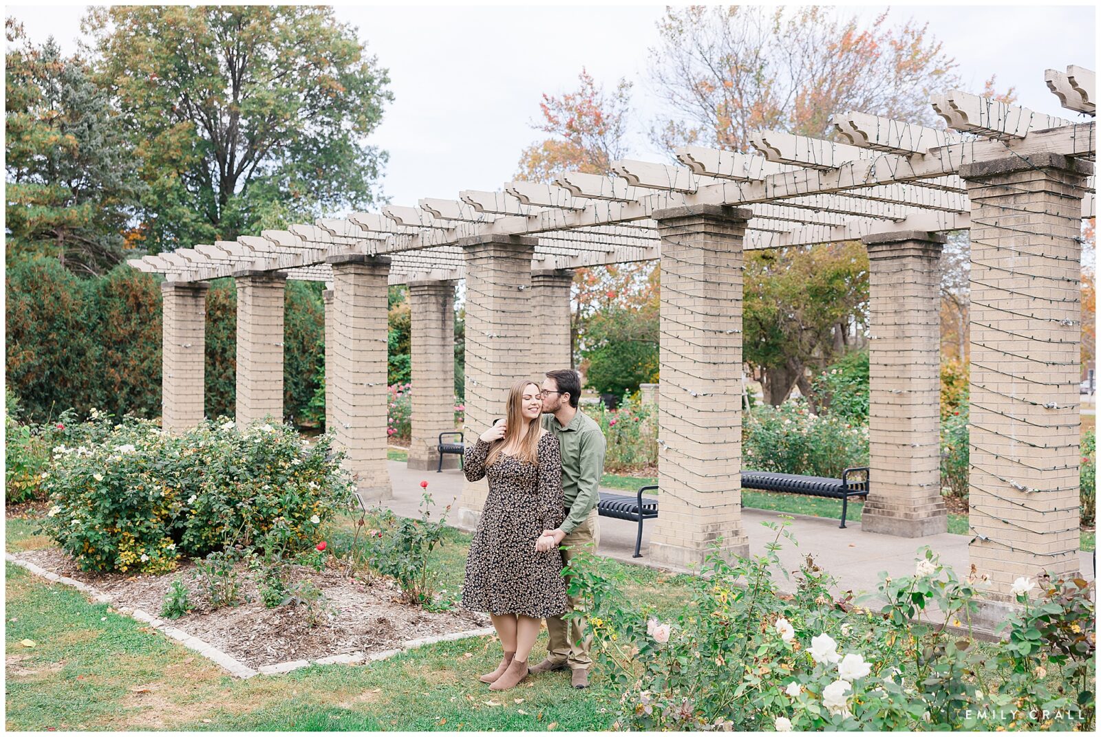 A Vander Veer Botanical Park Fall Engagement Shoot - Maggie & Jordan
