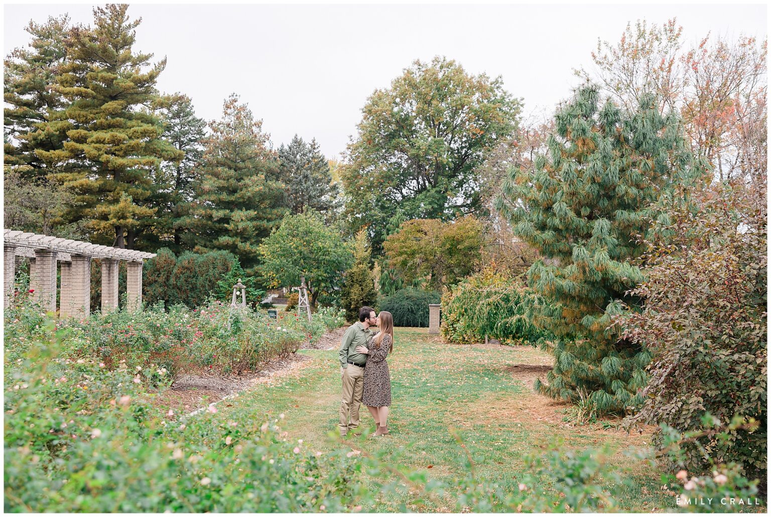 A Vander Veer Botanical Park Fall Engagement Shoot - Maggie & Jordan