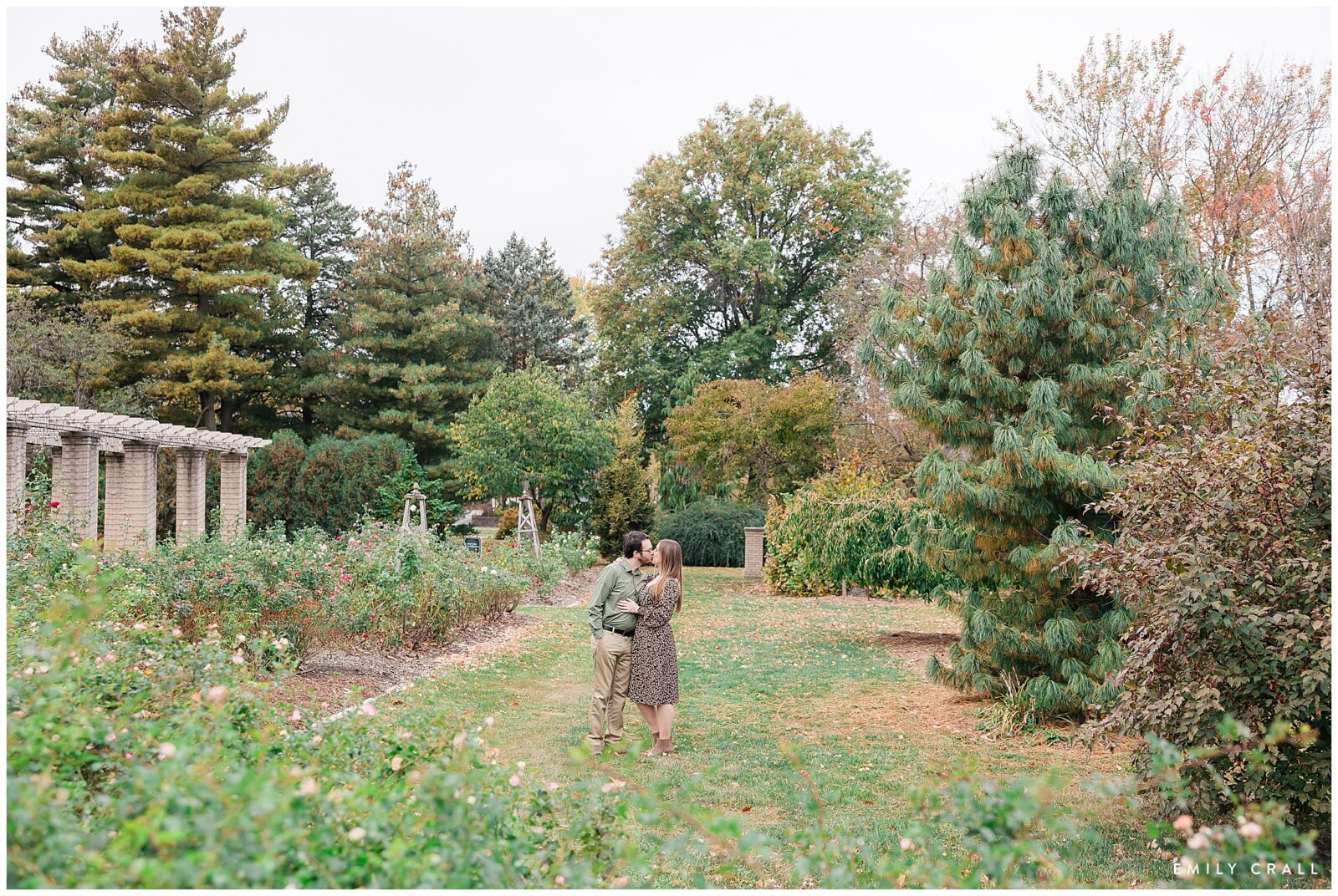 A Vander Veer Botanical Park Fall Engagement Shoot - Maggie & Jordan