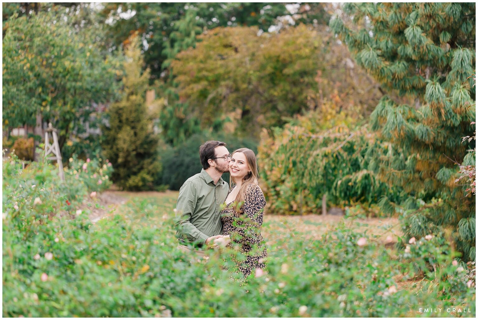 A Vander Veer Botanical Park Fall Engagement Shoot - Maggie & Jordan