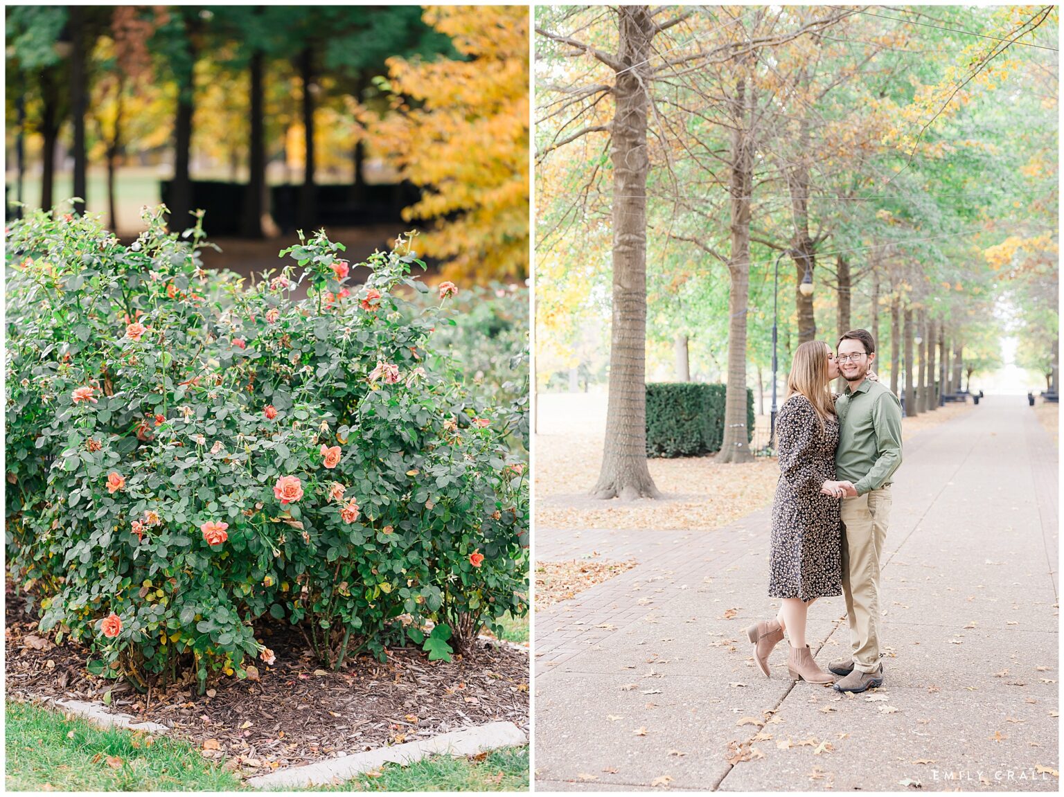 A Vander Veer Botanical Park Fall Engagement Shoot - Maggie & Jordan