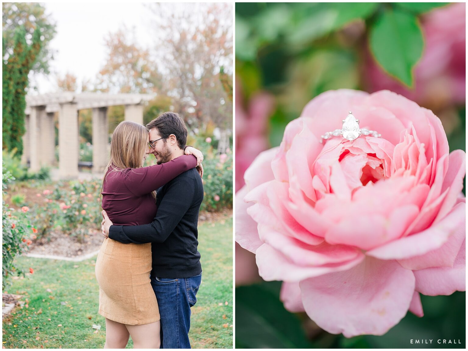 A Vander Veer Botanical Park Fall Engagement Shoot - Maggie & Jordan