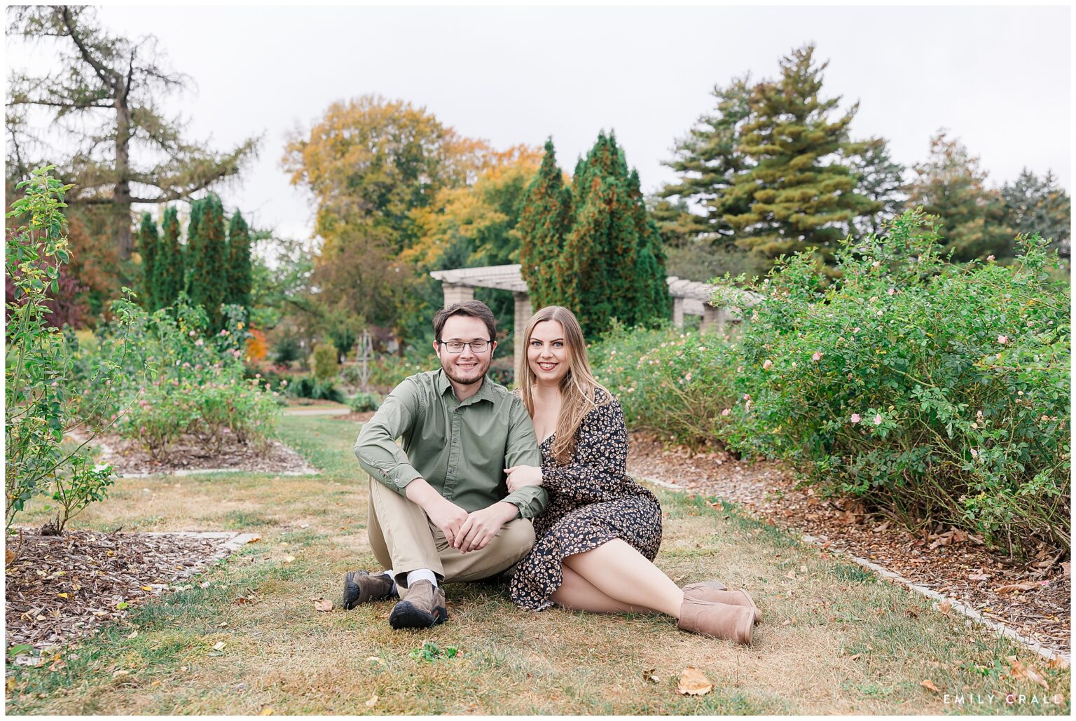 A Vander Veer Botanical Park Fall Engagement Shoot - Maggie & Jordan