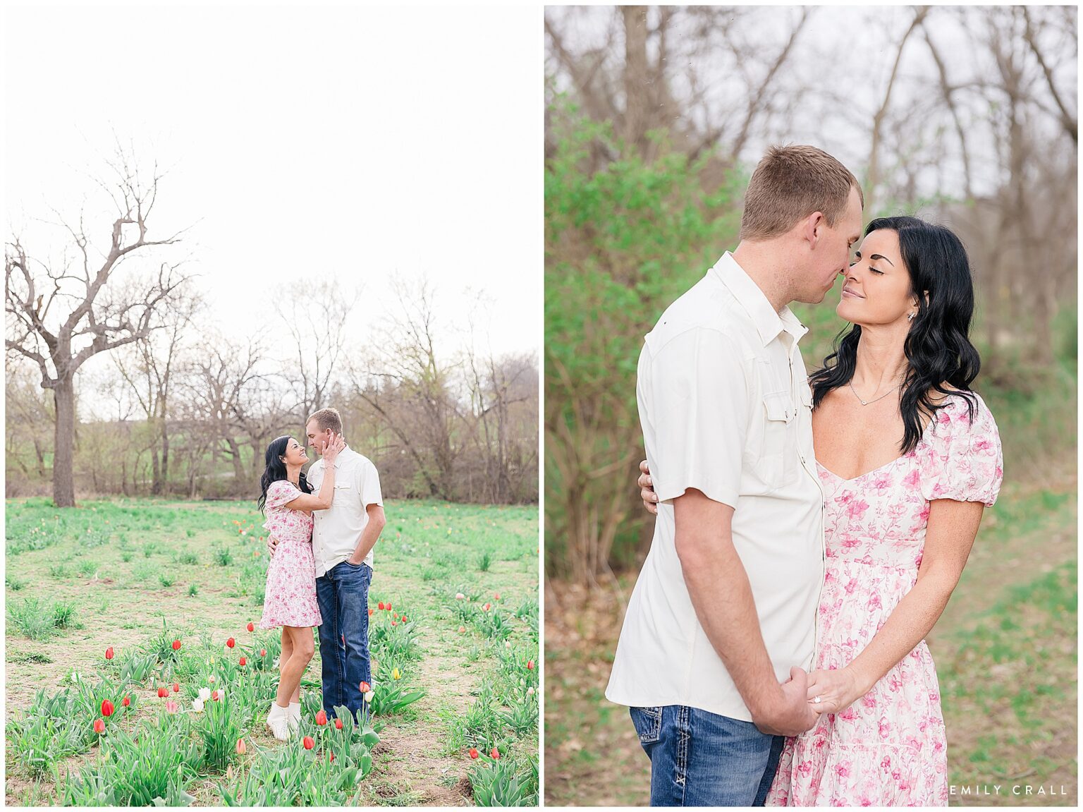 A Downtown Iowa City Spring Engagement Shoot - Paige & Mark